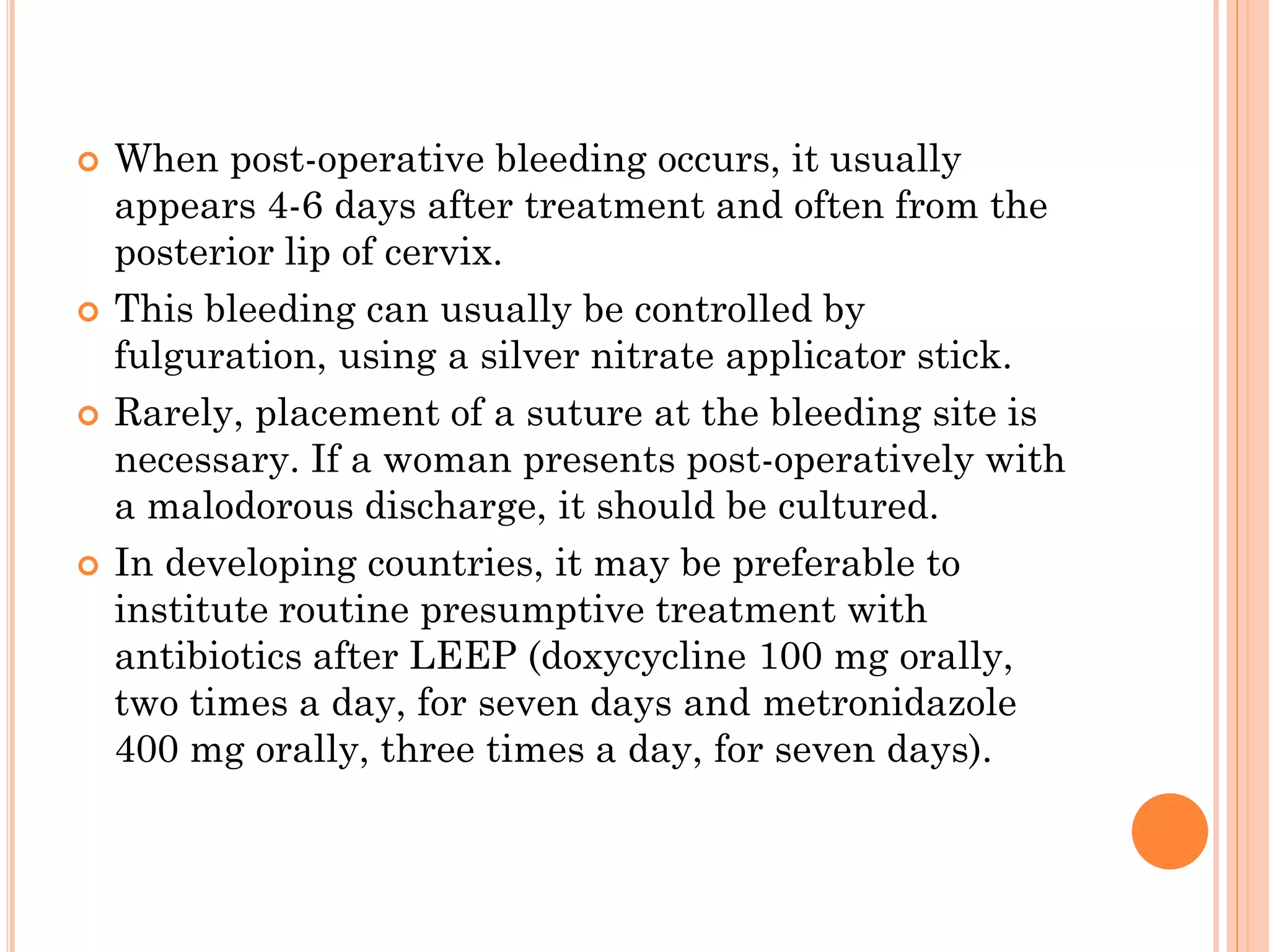 Loop electrosurgical excision procedure | PDF