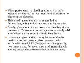 Loop electrosurgical excision procedure | PDF