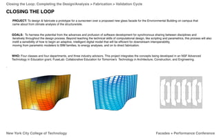 A|N Facades+ Closing the Loop | PDF