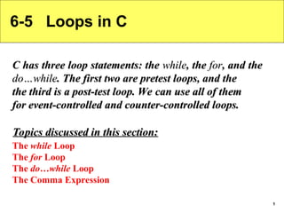 how to use loops in c(for,while and do while).ppt