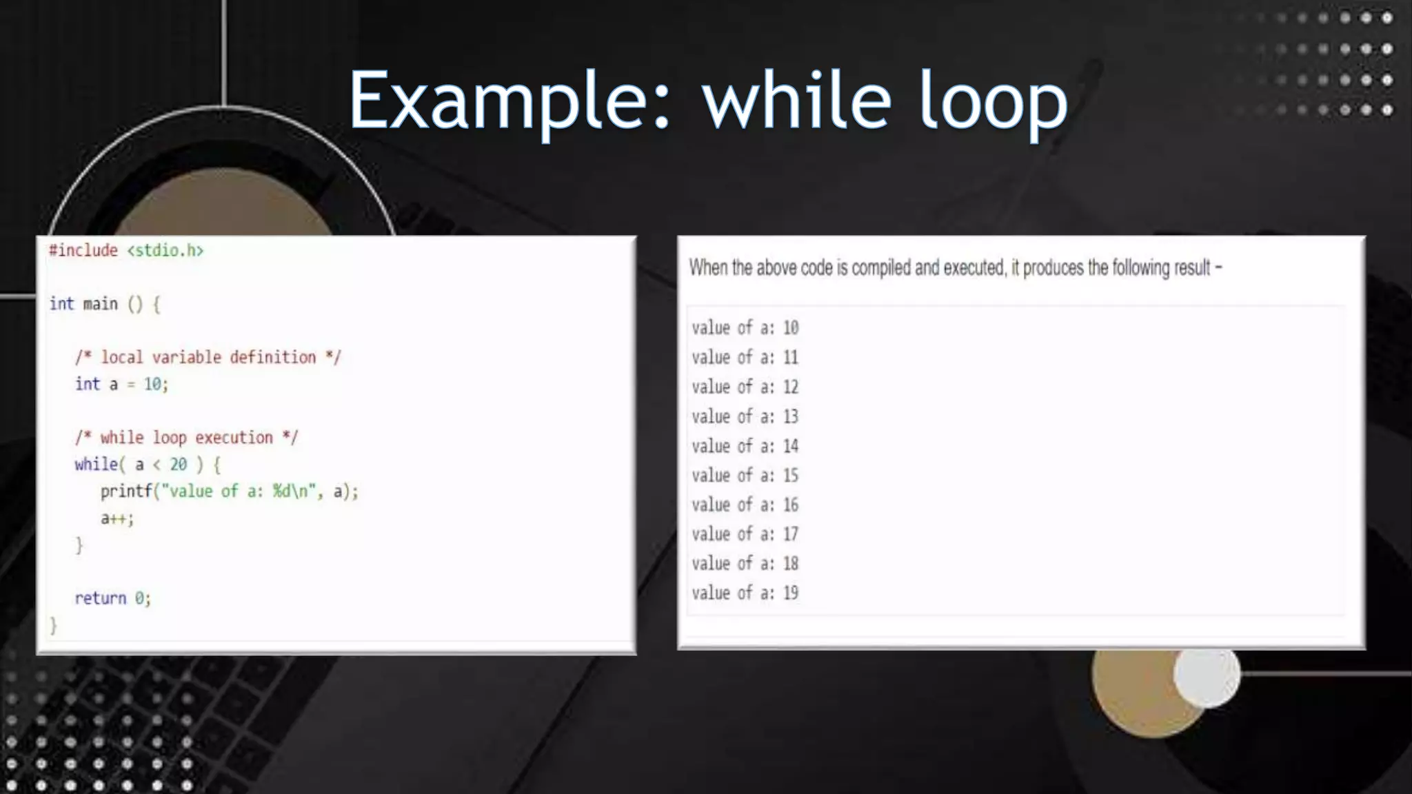 Loops | PPTX