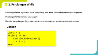 Looping perulangan pemograman dasar.pptx