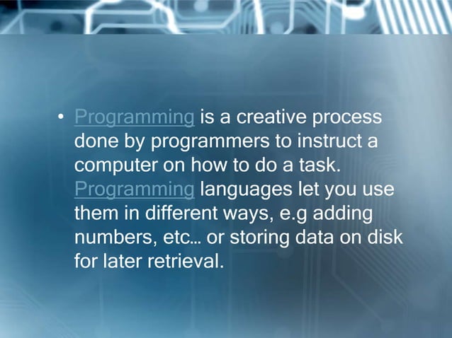 Looping and switch cases | PPT