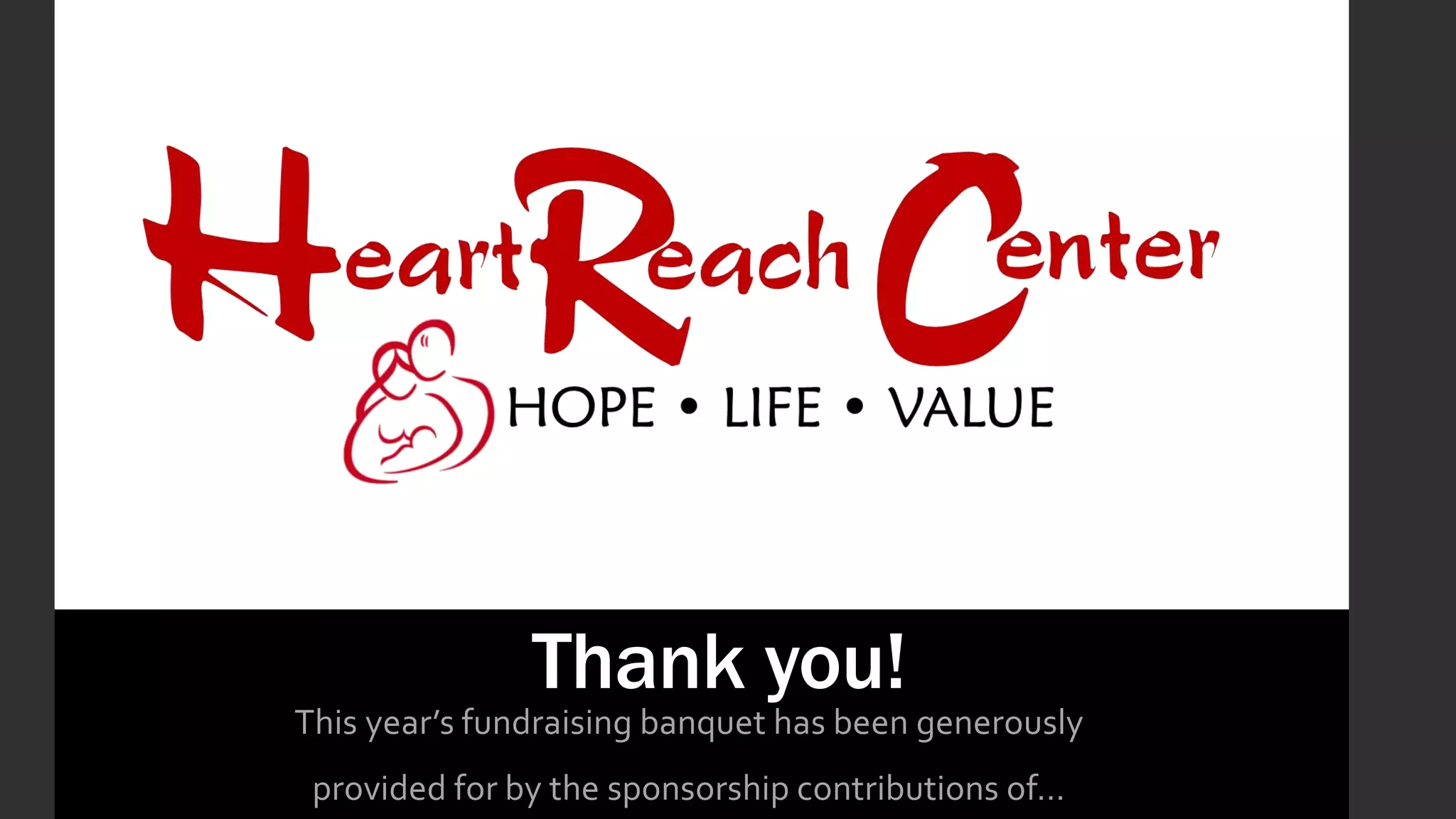 HeartReach Center Banquet 2019 | PPT