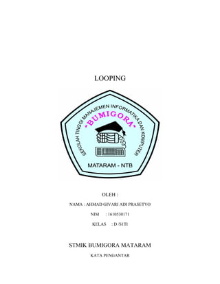 PERULANGAN (LOOPING) | DOC