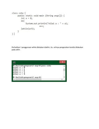 PERULANGAN (LOOPING) | DOC