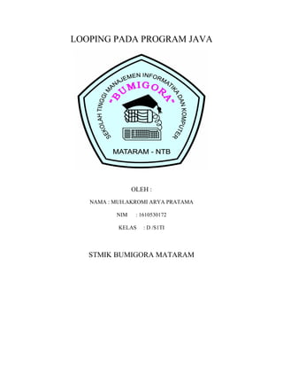 Looping program java | PDF