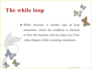 Looping statement | PPTX