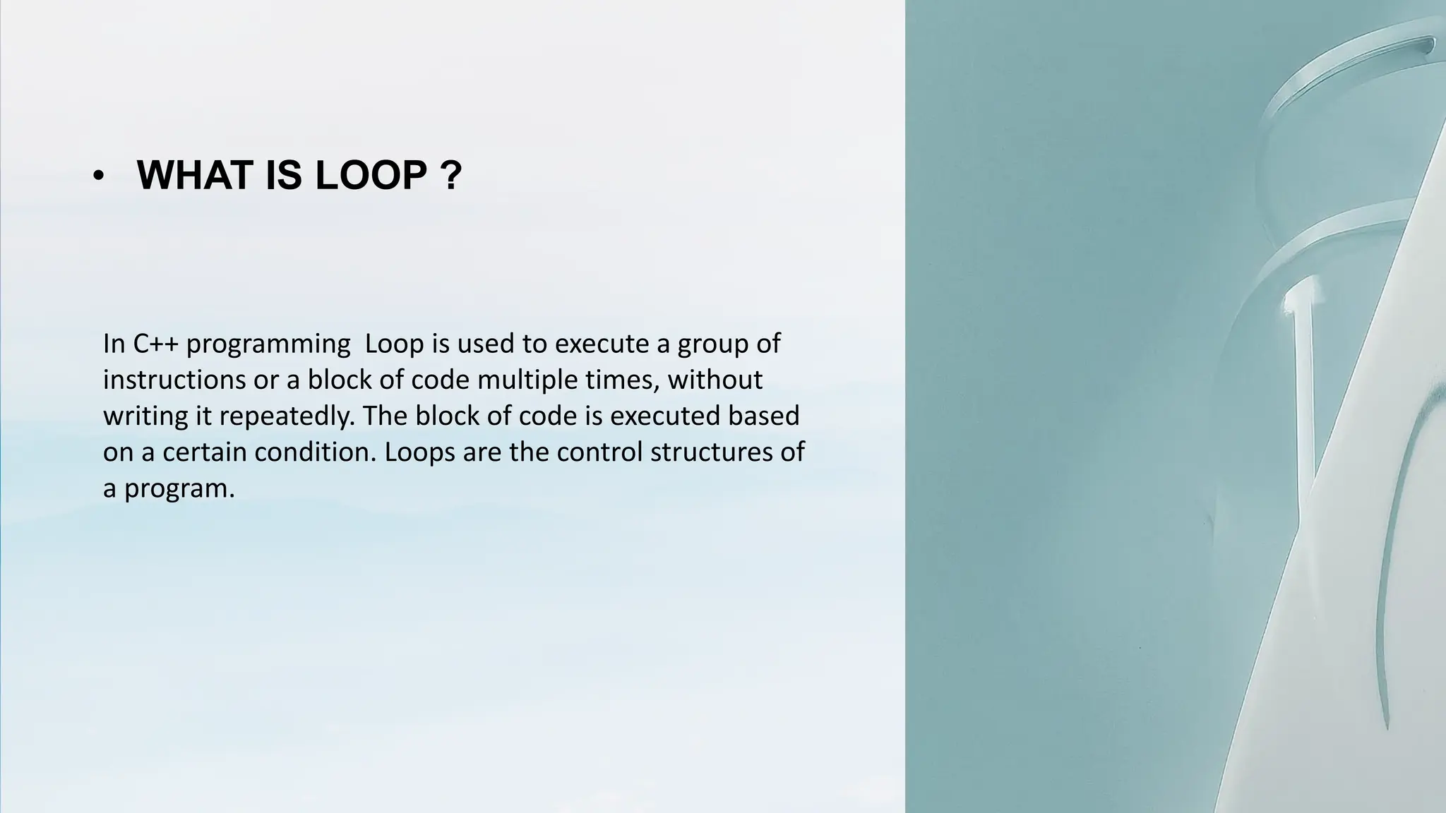 Loopingstatement C Pptx From Bgctub University Ppt