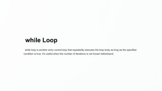 LOOPING_STATEMENT c++ pptx from bgctub university | PPT