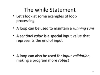 Looping statements in Java | PPT