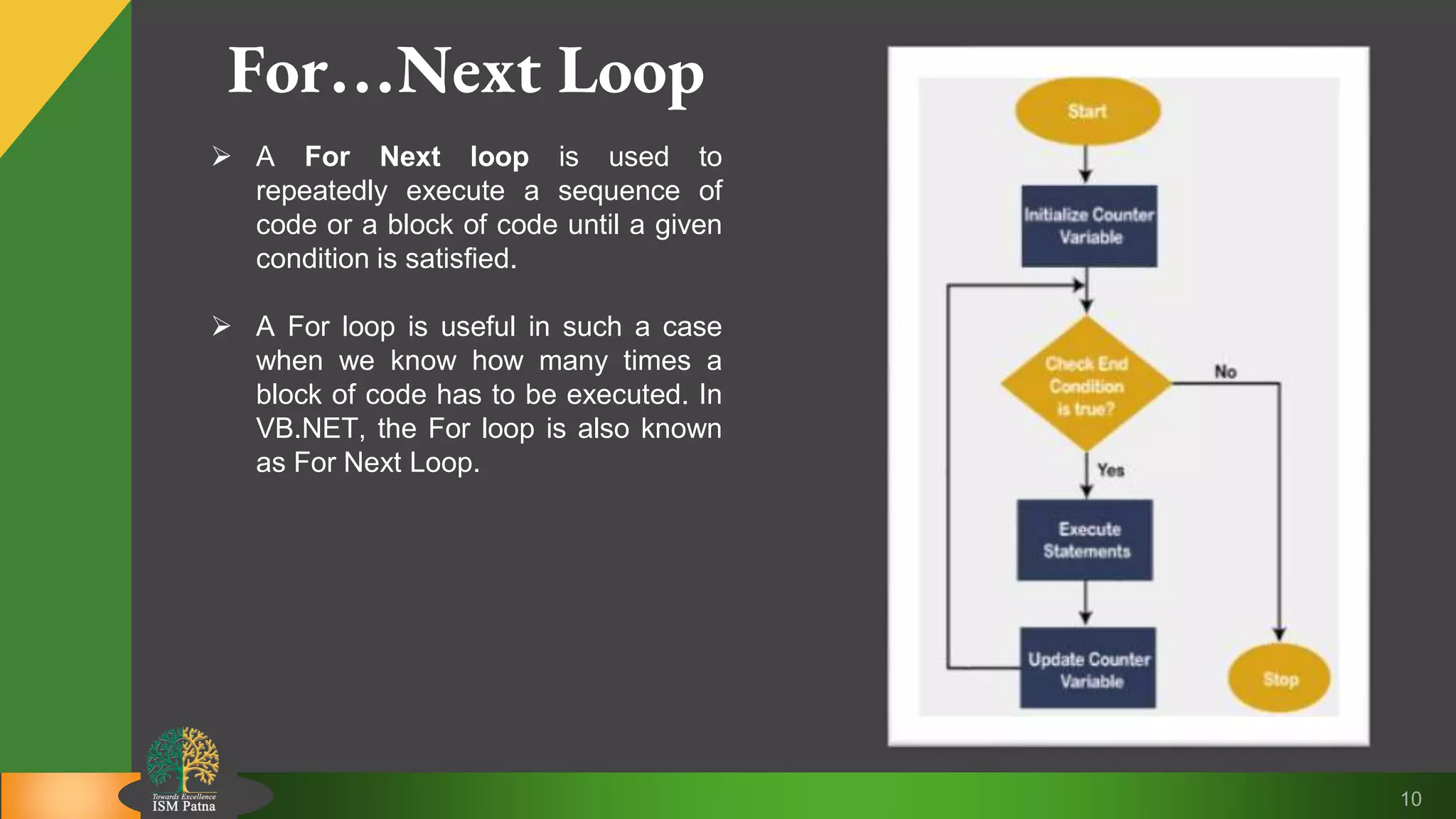 Looping statements | PPTX