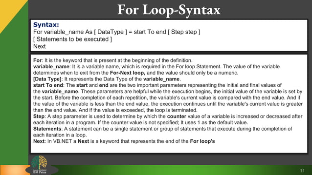Looping statements | PPTX
