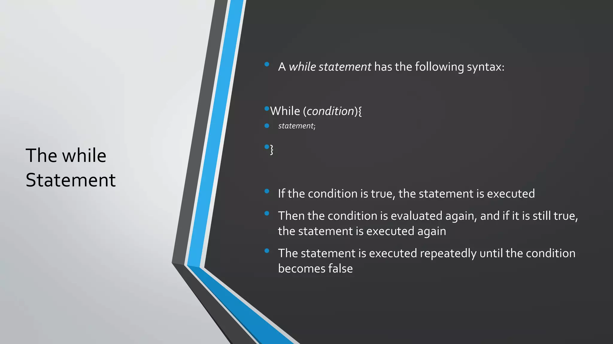 Looping statements | PPT
