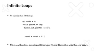 Looping statements | PPTX | Programming Languages | Computing