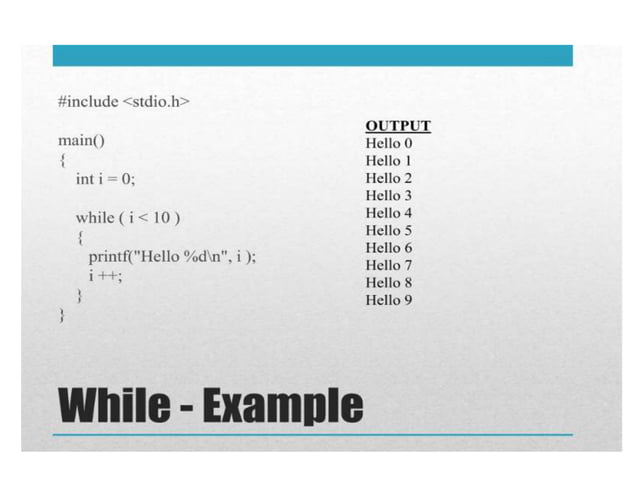 Looping statements.pptx Looping statements.pptx