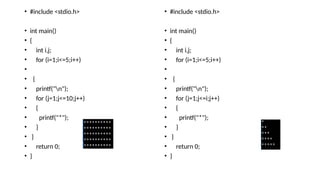 Looping statements c language basics ppt with example | PPTX ...