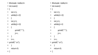 Looping statements c language basics ppt with example | PPTX ...