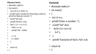 Looping statements c language basics ppt with example | PPTX | Programming Languages | Computing