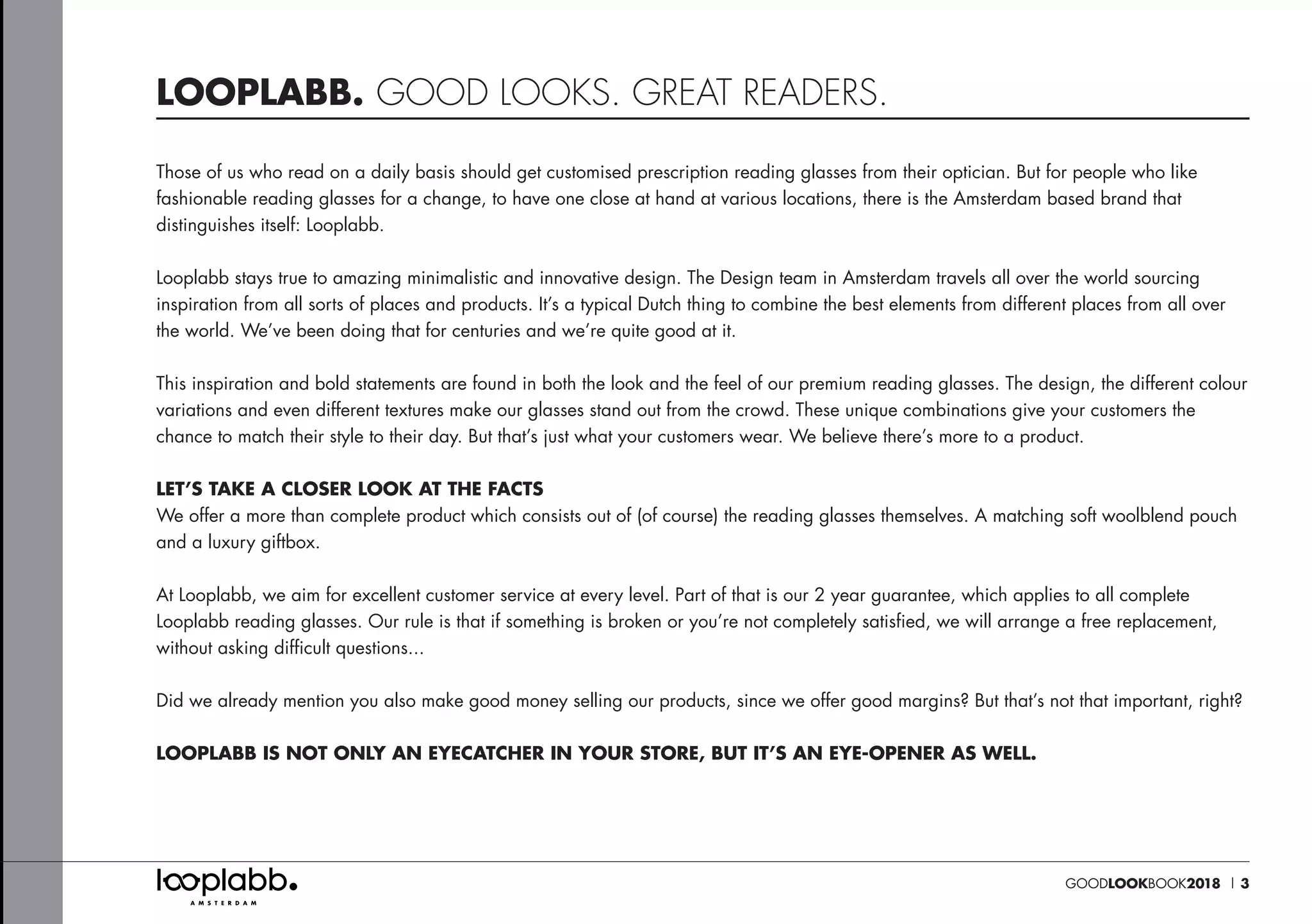 Looplabb. Goods Looks. Great Readers. | PDF