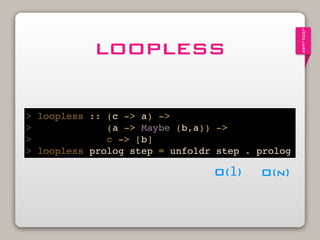 Examples for loopless | PPT