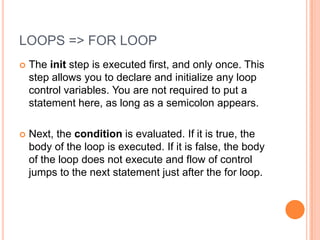 Loops Basics | PPTX