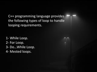 Loops | PPT
