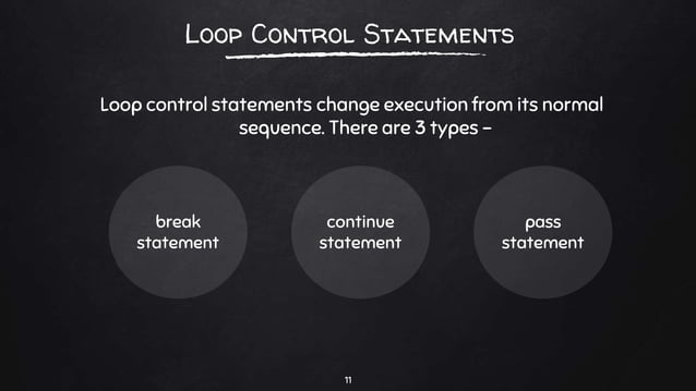 Loops In Python Pptx Programming Languages Computing