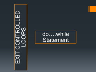 Looping Structures | PPTX