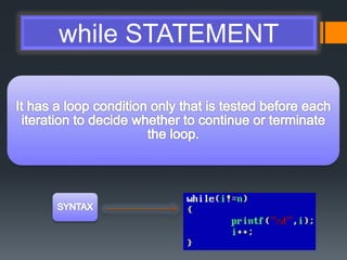 Looping Structures | PPTX