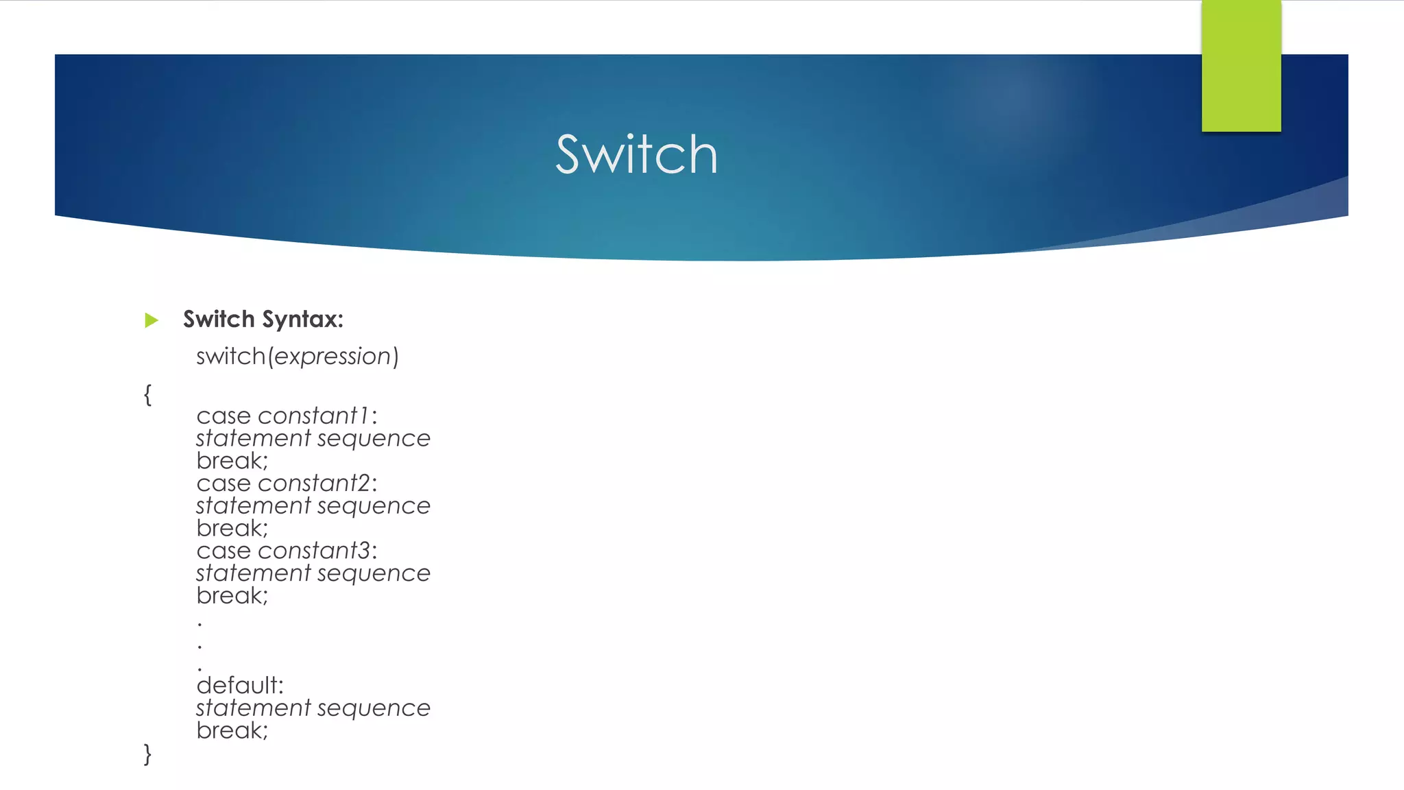 Loops and conditional statements | PPT Loops and conditional statements | PPT