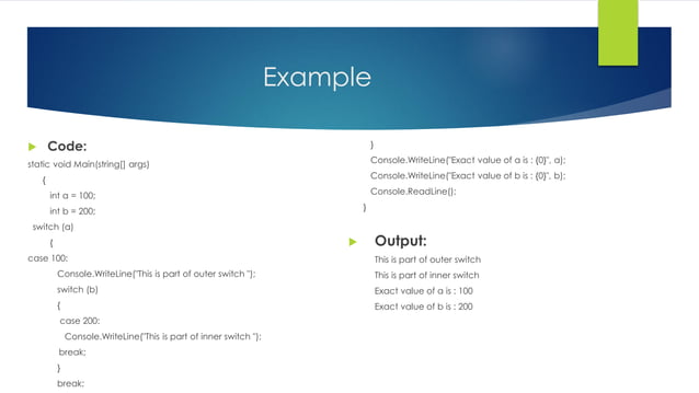 Loops and conditional statements | PDF | Programming Languages | Computing