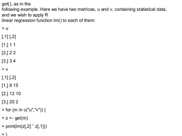 Loops and functions in r