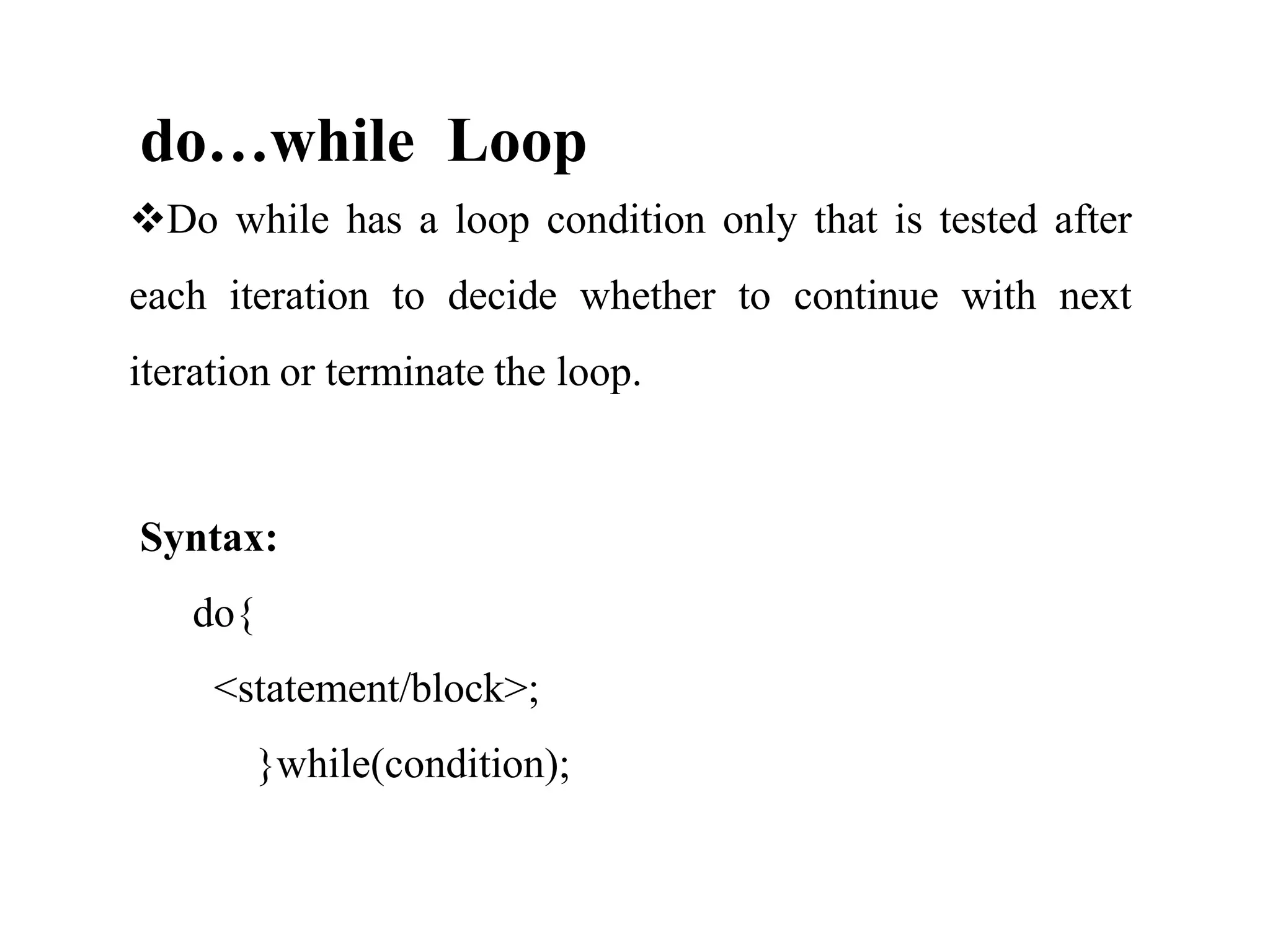 Loops In C Pptx