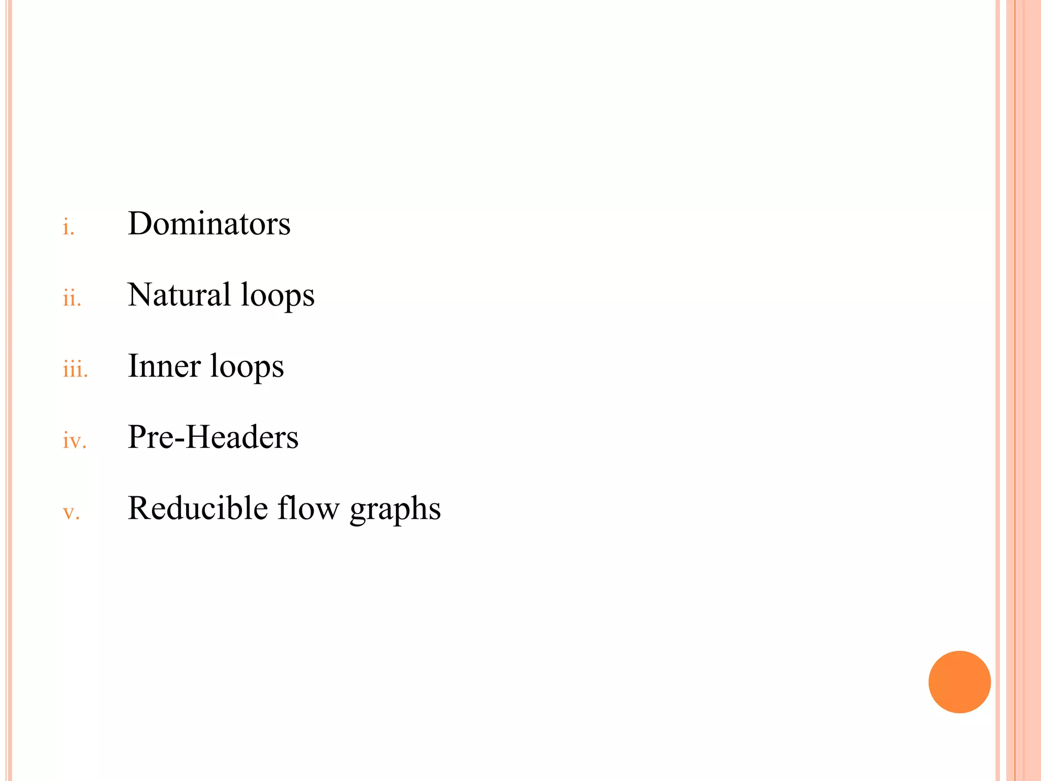 Loops in flow | PPTX