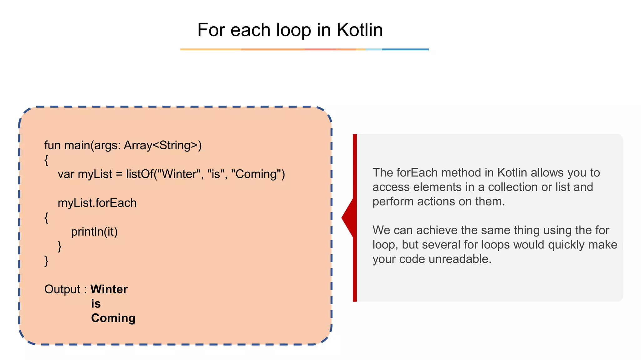 Loops in Kotlin | PPTX
