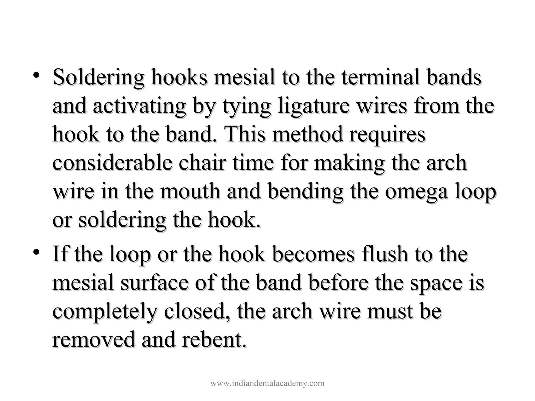 Loops in orthodontics /certified fixed orthodontic courses by Indian ...