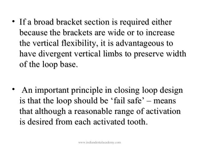 Loops in orthodontics /certified fixed orthodontic courses by Indian…