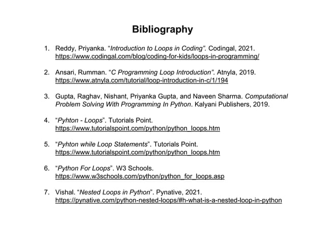 Loops In Pythonpptx Programming Languages Computing