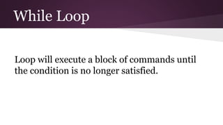 Loops in R | PPT