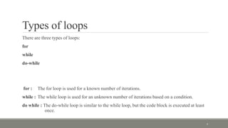 loops its types.pdf iwiiwuiwuuqiqiuquuquuwjjwjiiwiiwiaiaiquiauujq | PPT