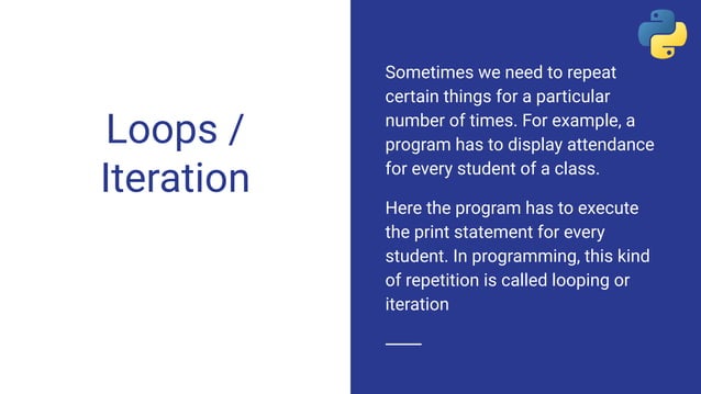 Loops Python Pdf