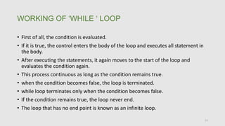 Loop structures | PPT
