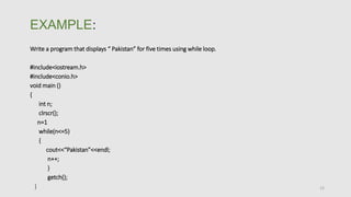 Loop structures | PPT