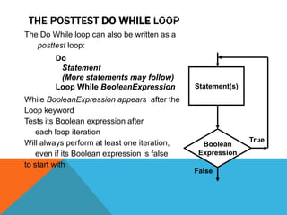 Loop structures chpt_6 | PPT