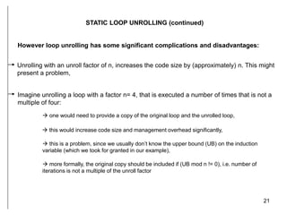 Loop Unroll_ACA_CS505.ppt