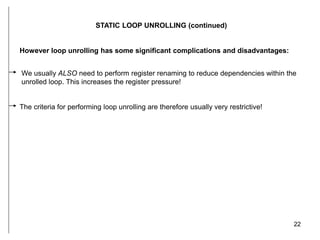 Loop Unroll_ACA_CS505.ppt