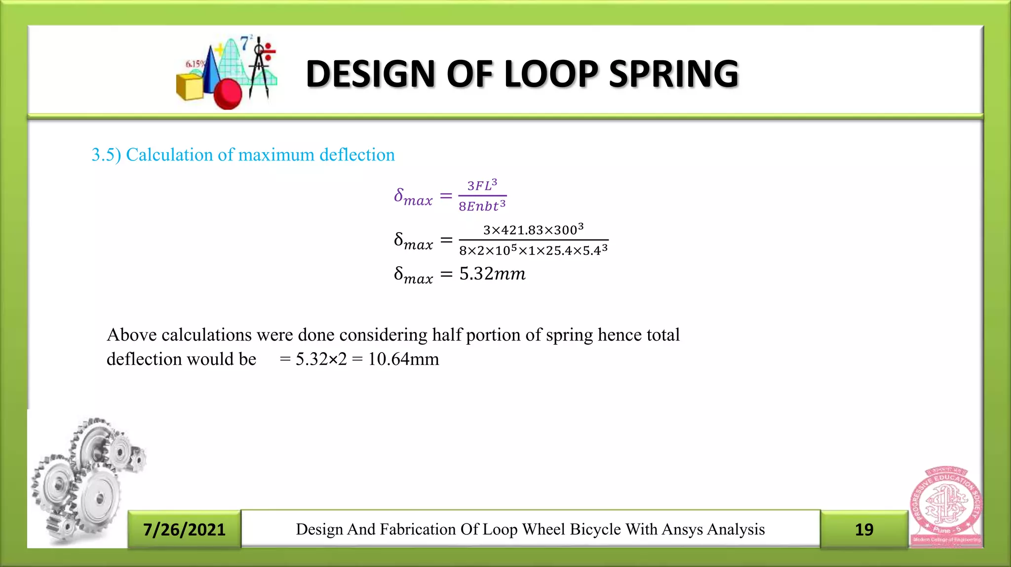 Design, Development & Analysis of Loopwheel Technology | PPTX