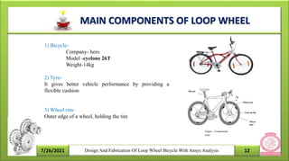 Design, Development & Analysis of Loopwheel Technology | PPTX