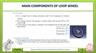 Design, Development & Analysis of Loopwheel Technology | PPTX